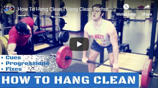 Teaching the Hang Clean - Athletic Performance Toolbox